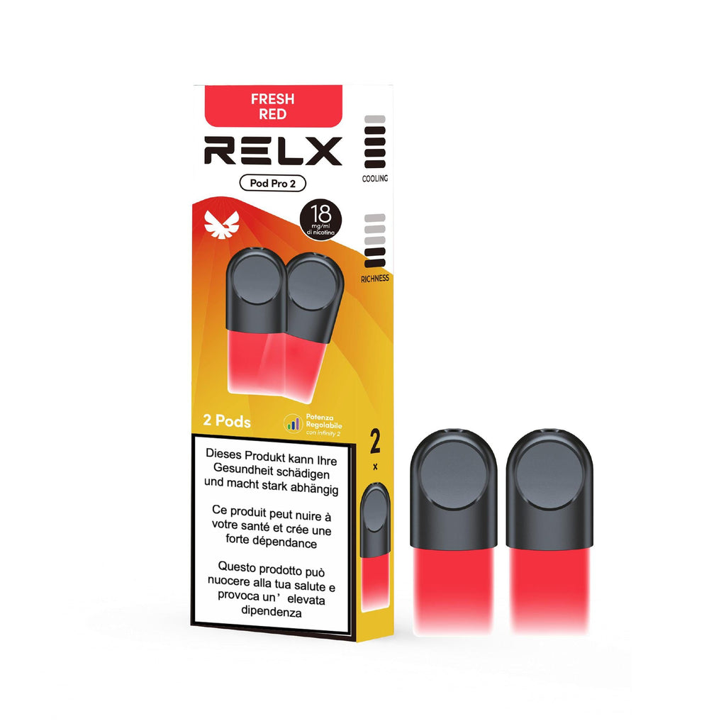 RELX Pro Pod 2 - Fresh Red (Pastèque) - 18 mg/ml – RELX Switzerland